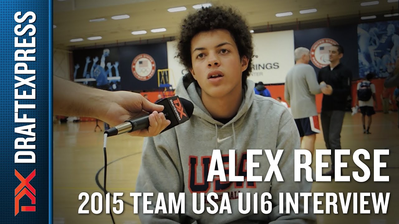 Alex Reese 2015 Team USA U16 Interview - DraftExpress - YouTube