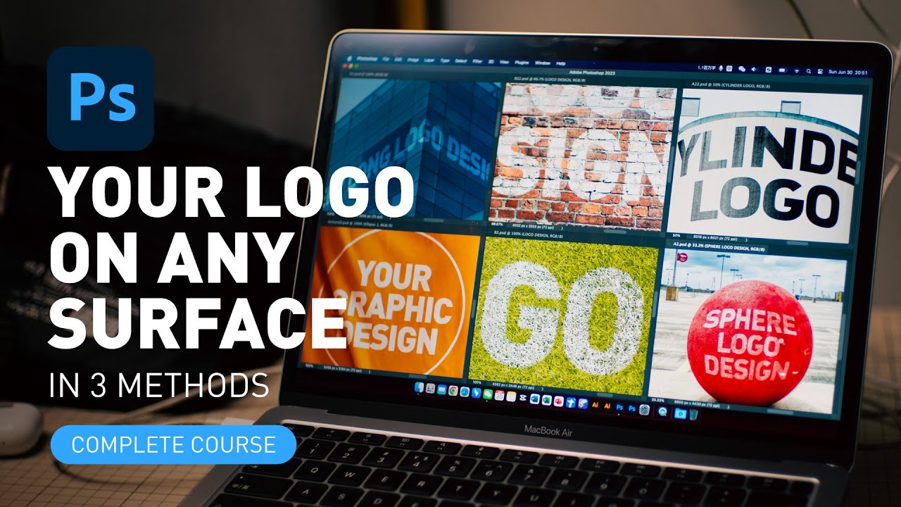 Put Your Logo On Anything in Photoshop | 3 Methods - YouTube