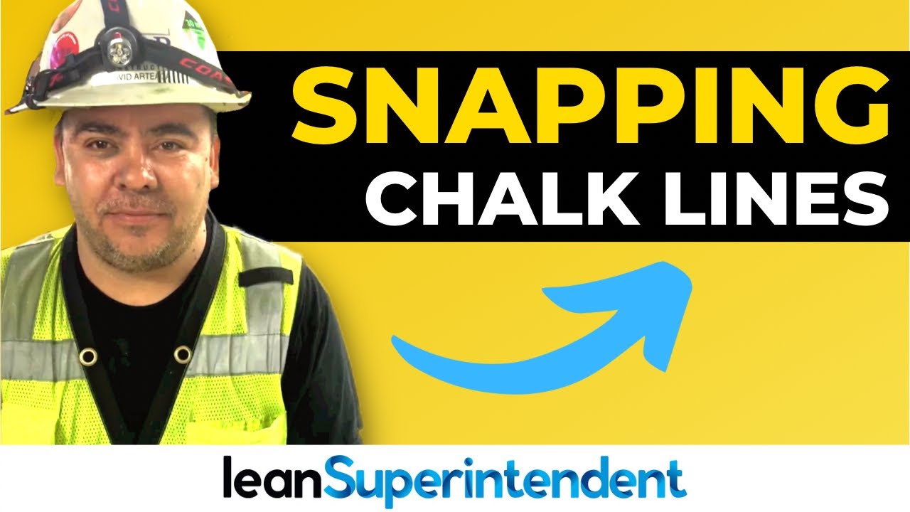 Snapping Chalk Lines Alone - YouTube