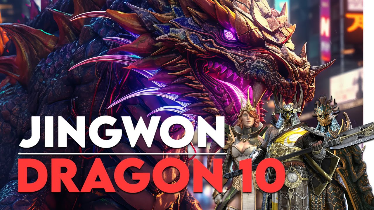 Dragon Hard 10 | 50 Second | Jingwon, Ruarc, Lyssandra | Raid: Shadow ...