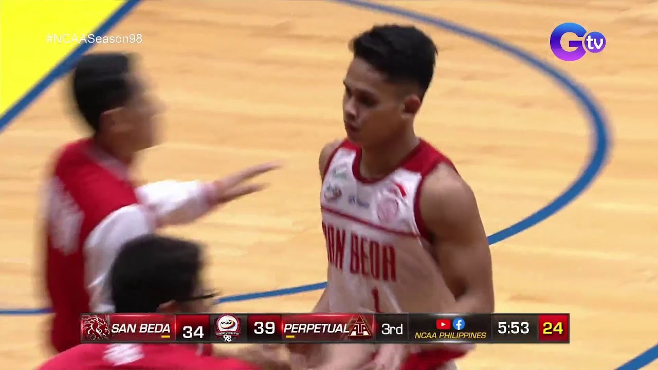 Corner three? Why not for Tony Ynot! San Beda trims the deficit to 5 ...