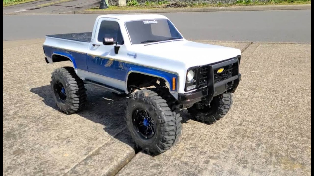 Traxxas Trx4 High Trail Edition Chevy K10 Cheyenne Custom Build - RC ...