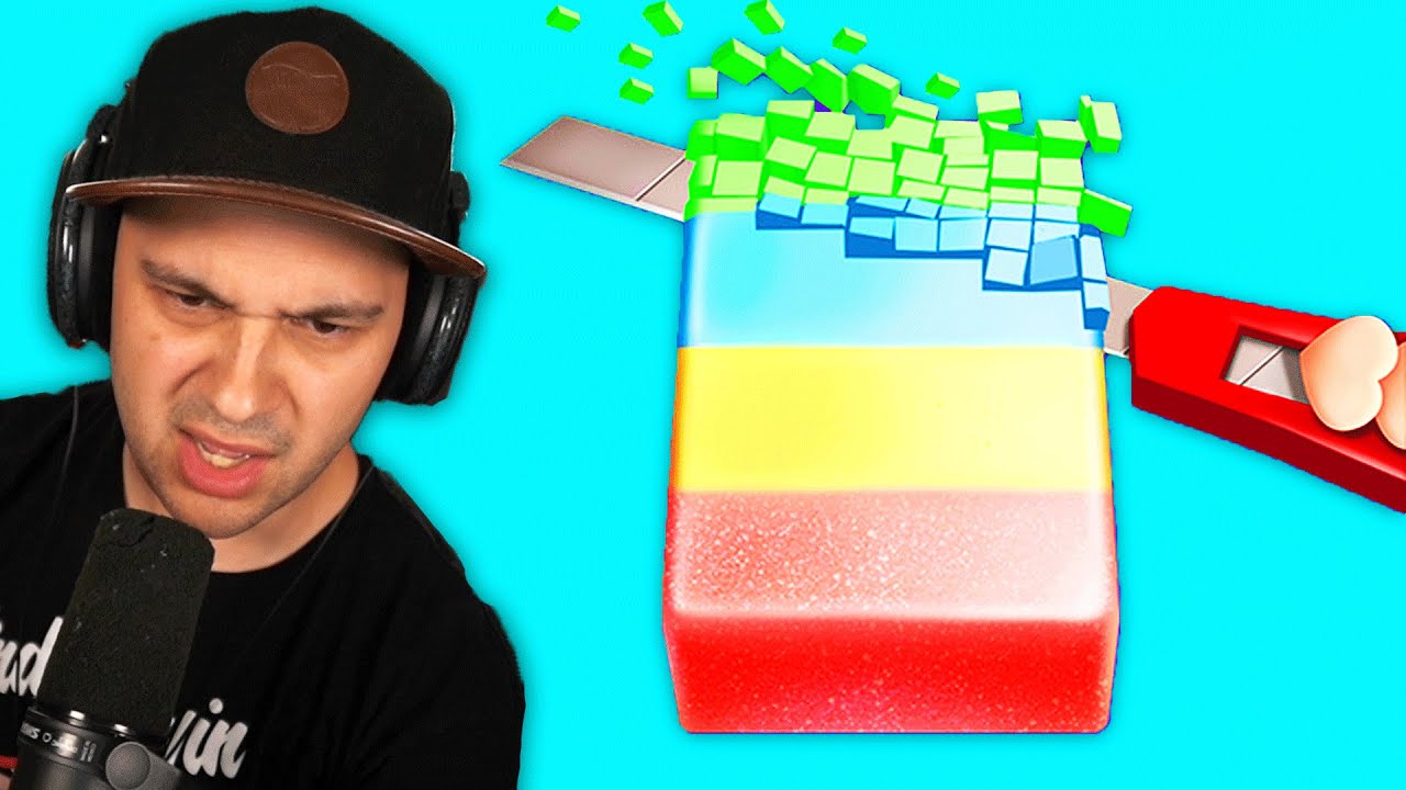 Playing The Most Oddly SATISFYING Video Games! - YouTube