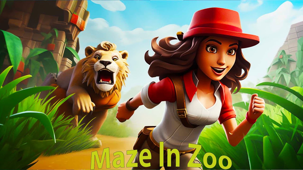 Fortnite - 🦁Maze in Zoo🦁 - Map Code -4051-6261-9350 - YouTube