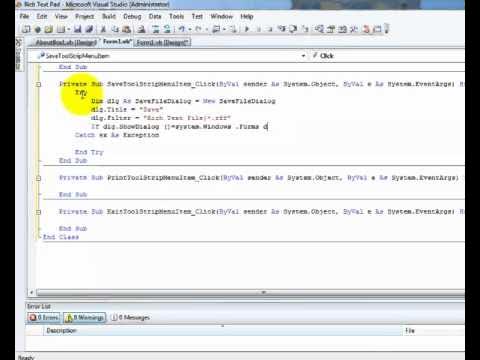 Visual Studio Textpad Tutorials - YouTube