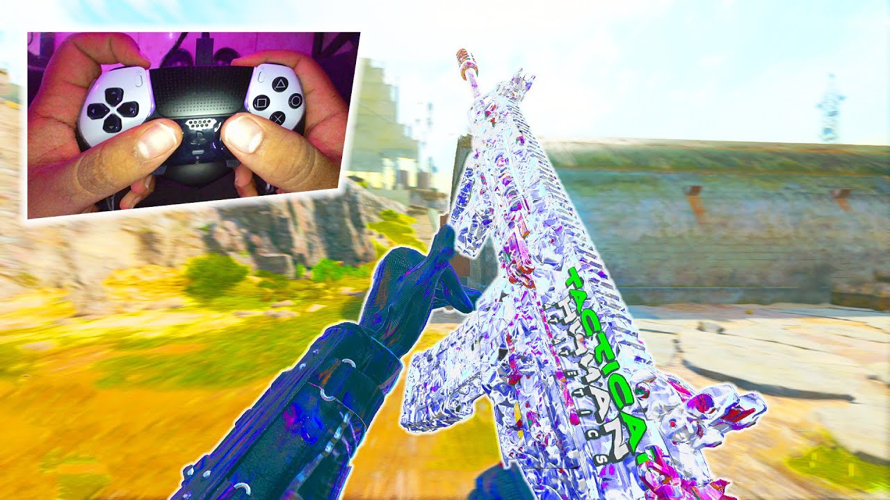 Non-Claw Controller Handcam on Warzone 3😍 + Best Controller Settings ...