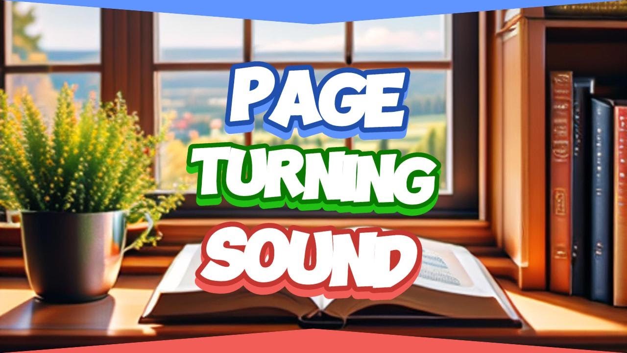 Page Turning Sound for Relaxing #sound #sleep #meditation #page # ...