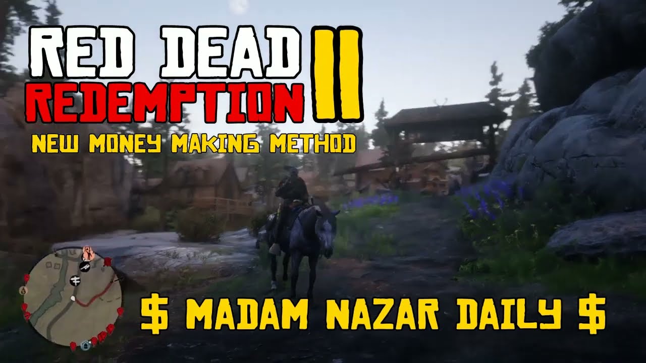 MADAM NAZAR LOCATION! RED DEAD MONEY GUIDE + GOLD BARS! RED DEAD ONLINE ...
