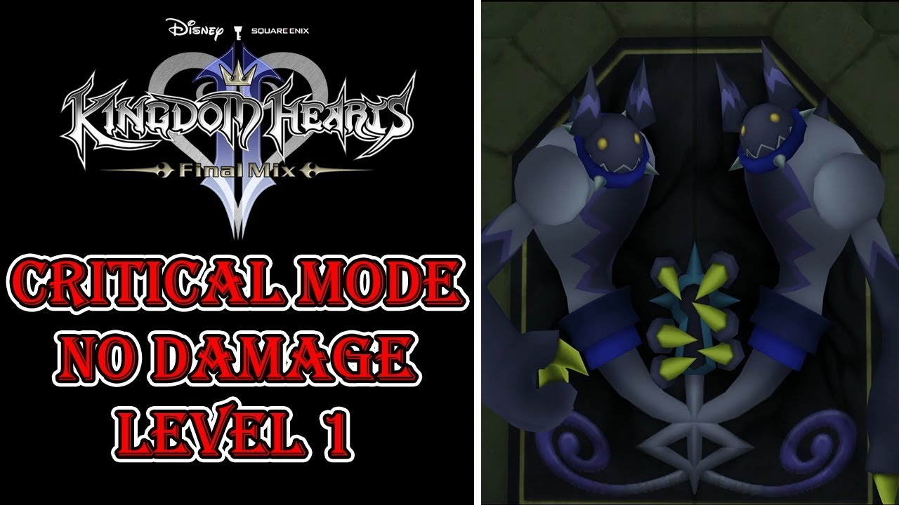 Kingdom Hearts 2 –Thresholder Boss Fight - Critical Mode No Damage ...