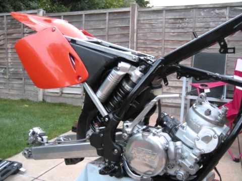 KTM 250 rebuild. - YouTube