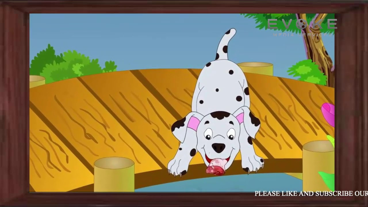 The Greedy Dog || English Story - YouTube