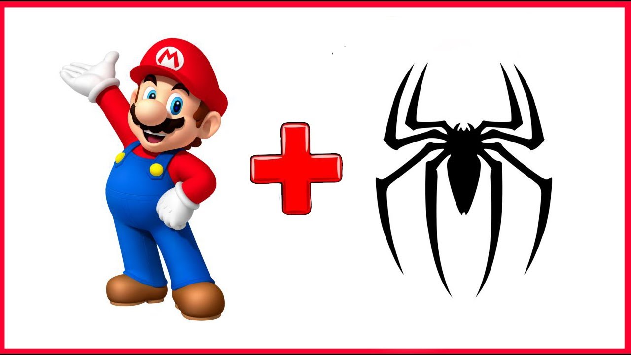 Super Mario + Spider = Mario Animation - YouTube