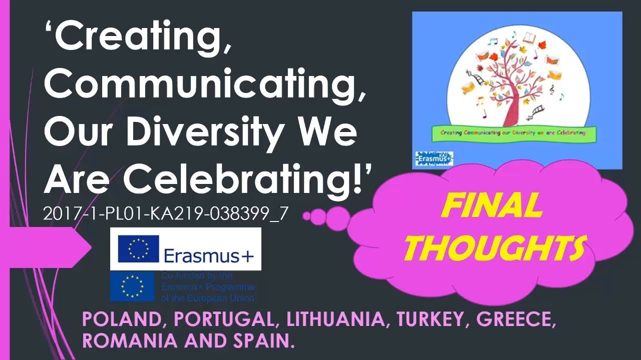Final thoughts about our Erasmus Project - YouTube