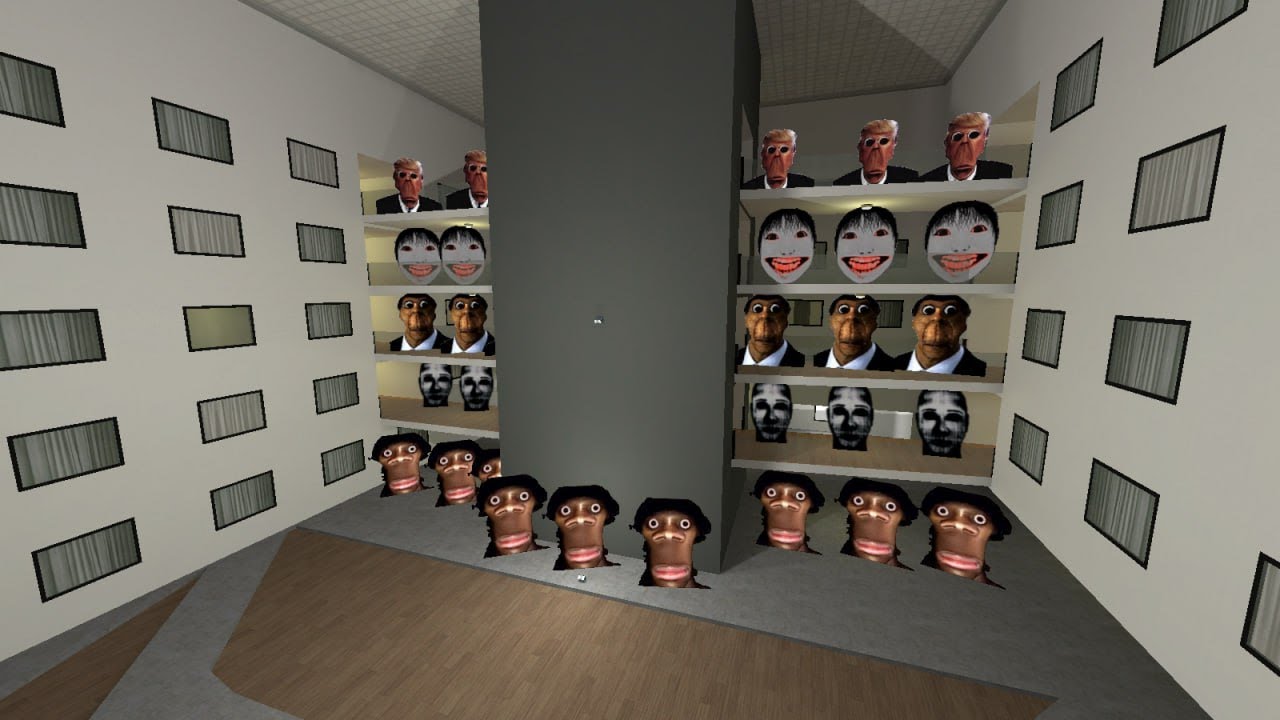 Auughh and Yoshie, Donald Trunga and Obunga, Selene Delgado Garry’s Mod ...