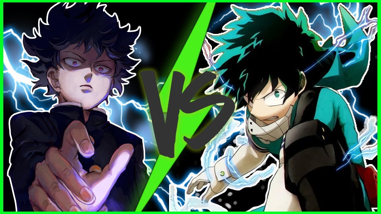 Mob vs Deku (FMM Collab scene) - YouTube