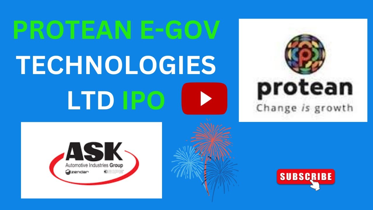 Protean E-Gov Technologies IPO Details |ASK Automotive pvt ltd IPO ...