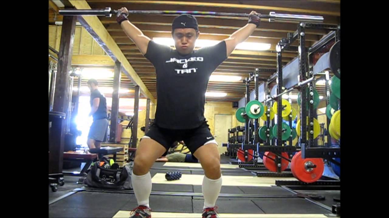 Olympic Lifting - Snatch Position 1 and 2 - YouTube