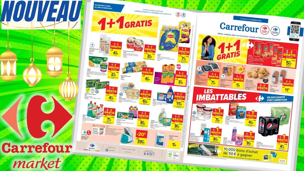folder CARREFOUR MARKET du 8 au 20 mars 2023 😍 Arrivage - BELGIQUE ...