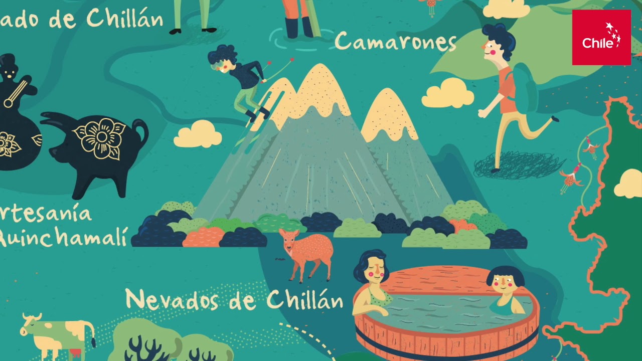 Video con los nuevos íconos de regiones de Chile - YouTube