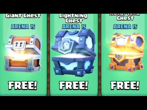 Open All Legendary Chest in Clash Royale - YouTube