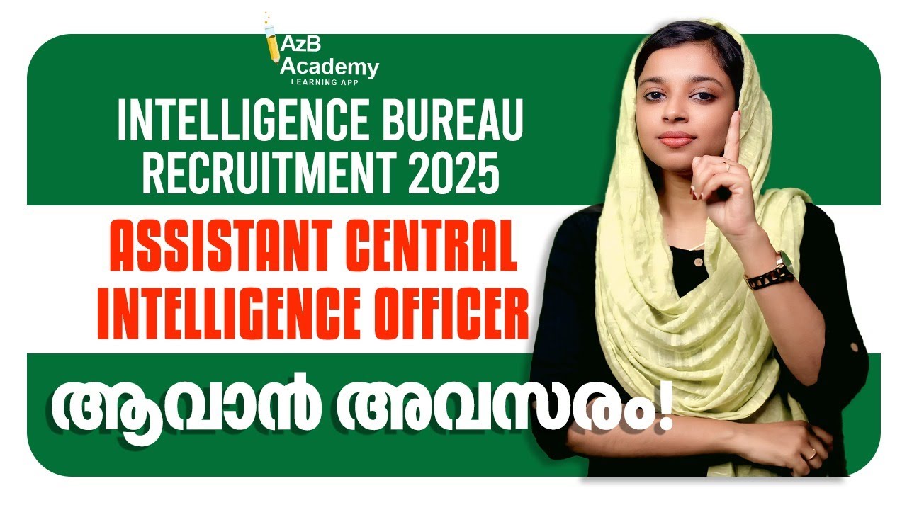 IB Recruitment 2025 | Assistant Central Intelligence Officer (ACIO ...