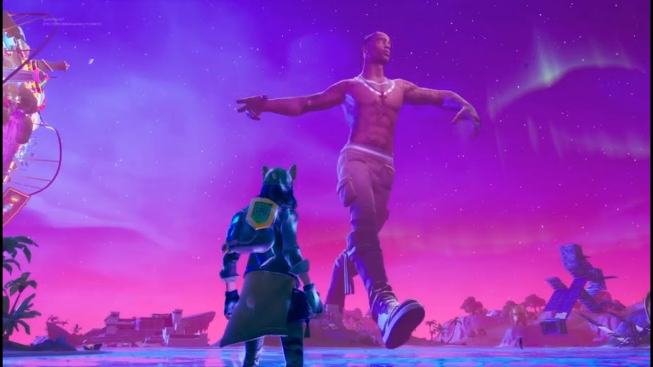 Fortnite Travis Scott Concert ASTRONOMICAL Experience Live Event NO ...