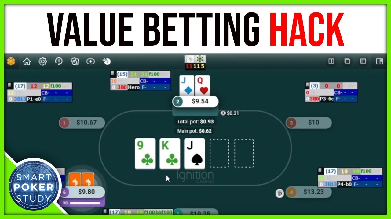 The ONLY question you MUST ask yourself before value betting any street ...