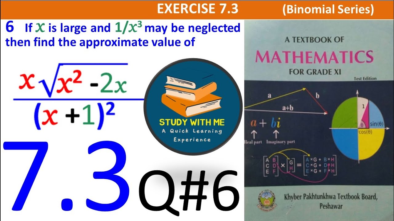 Exercise 7.3 Question Number 6 class 11 | Ex 7.3 Q No 6 Maths KP Book ...