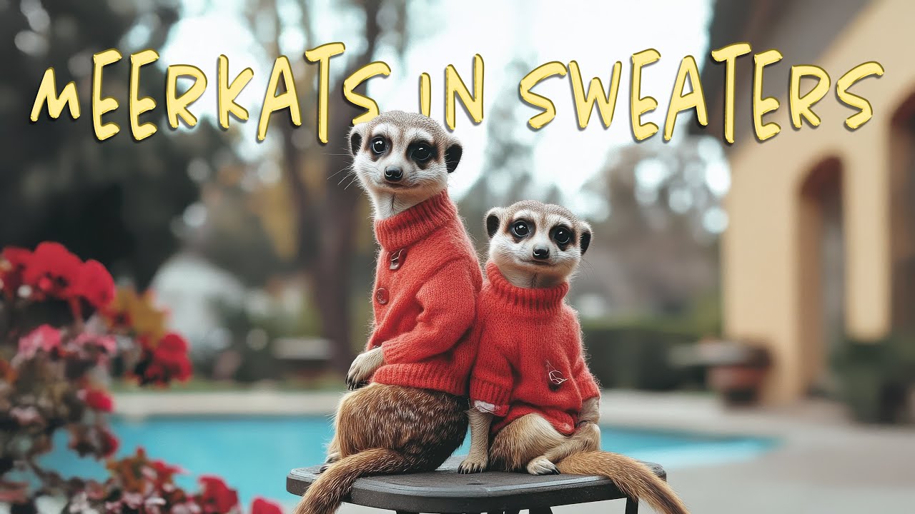 Meerkats in Sweaters - YouTube
