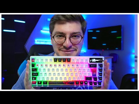 EFSANE KLAVYE VE MOUSE! ASUS ROG AZOTH X KLAVYE - ROG KERİS II ORIGIN