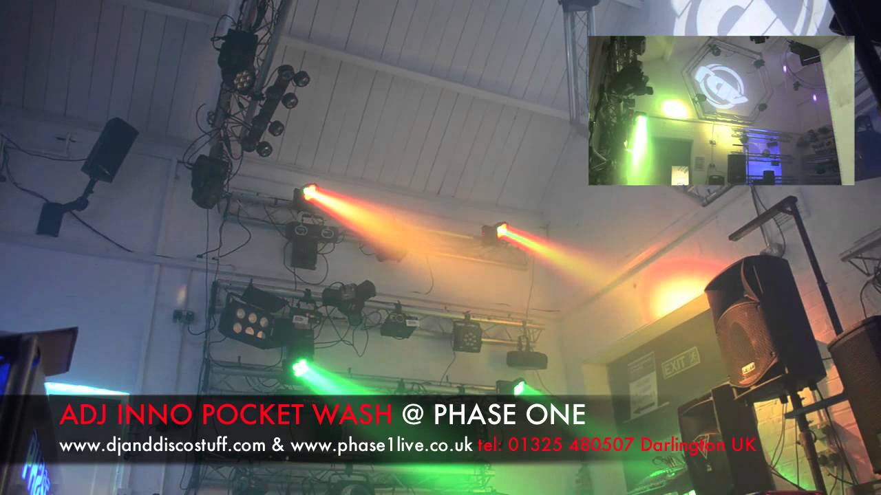 American DJ Inno Pocket Wash @ Phase One DJ Store - YouTube