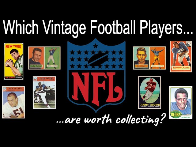 Old Nfl Football Cards NFL Past Players Vintage Cards Gallery