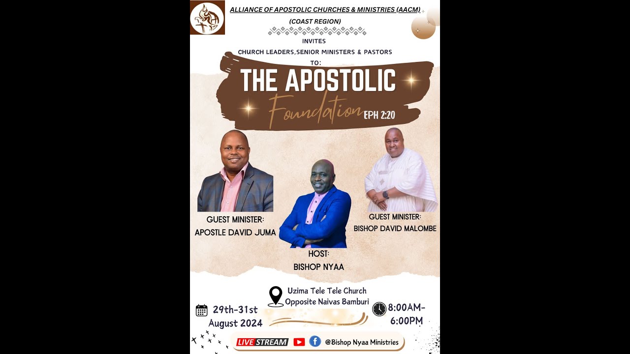 THE APOSTOLIC FOUNDATION Bishop David Malombe: Effective Leadership ...