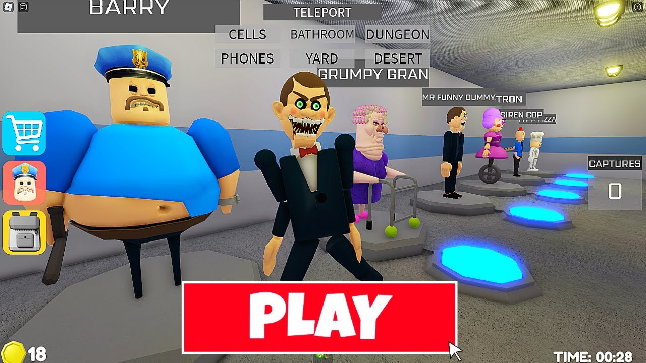 LIVE | PLAYING As All NEW Barry MORPHS And USING POWERS - [NEW] ROBLOX ...