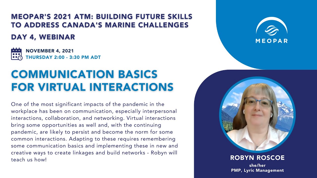 Communication Basics for Virtual Interactions - YouTube