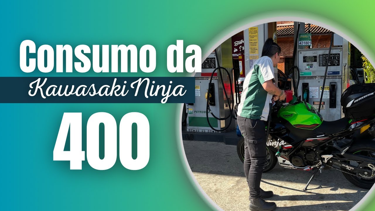 Ninja 400 - Se liga nesse consumo que incrível!!! Km/L - YouTube