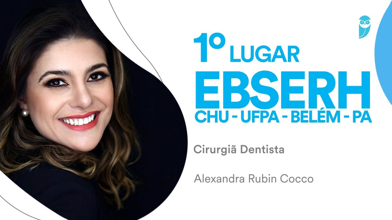 EBSERH: Alexandra Rubin Cocco, aprovada em 1º Lugar para o cargo de ...