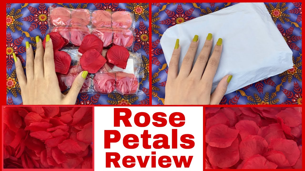 Artificial rose patels review | how to separate fake rose patels | rose ...