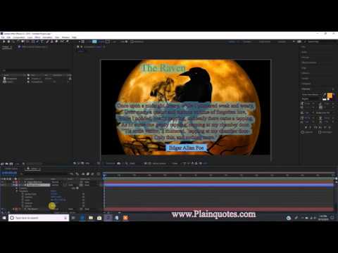 how to put background color behind text in after effects - YouTube