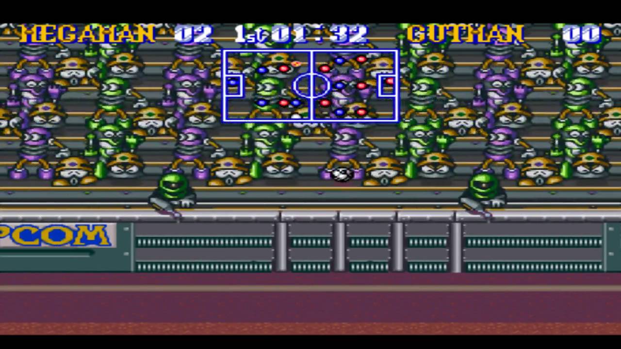 MEGA MAN'S SOCCER- LEAGUE- PART 1- TEAM MEGA MAN VS TEAM CUT MAN - YouTube