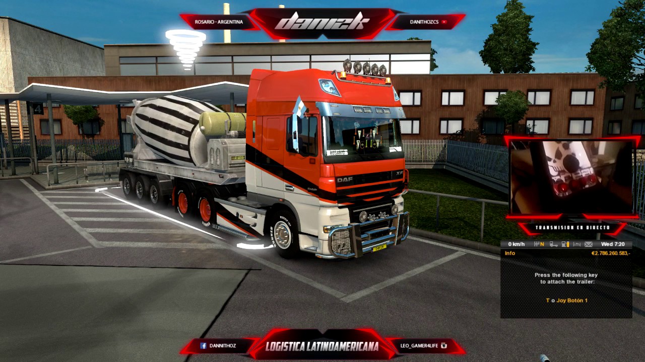 Euro Truck Simulator 2 | SETUP G27 #1 | 2016 - YouTube