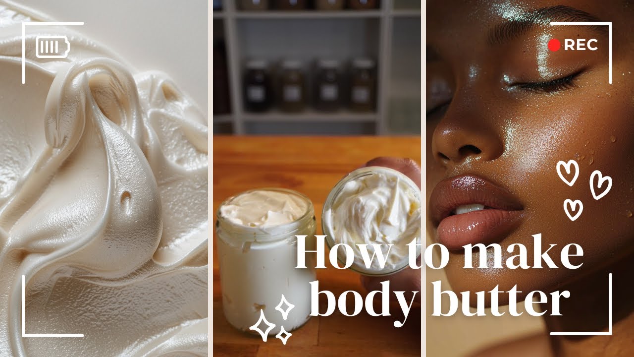 DIY Winter Body Butter | Perfect Recipe for Dry & Ashy Skin - YouTube