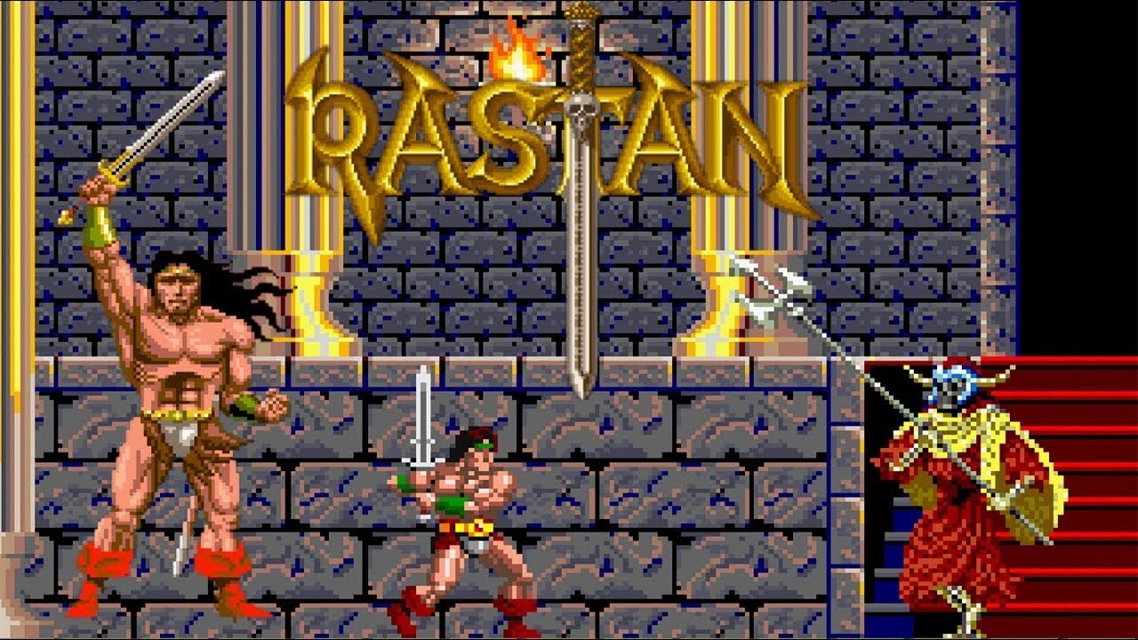 Taito Legends Power-Up RASTAN SAGA PSP gameplay - YouTube