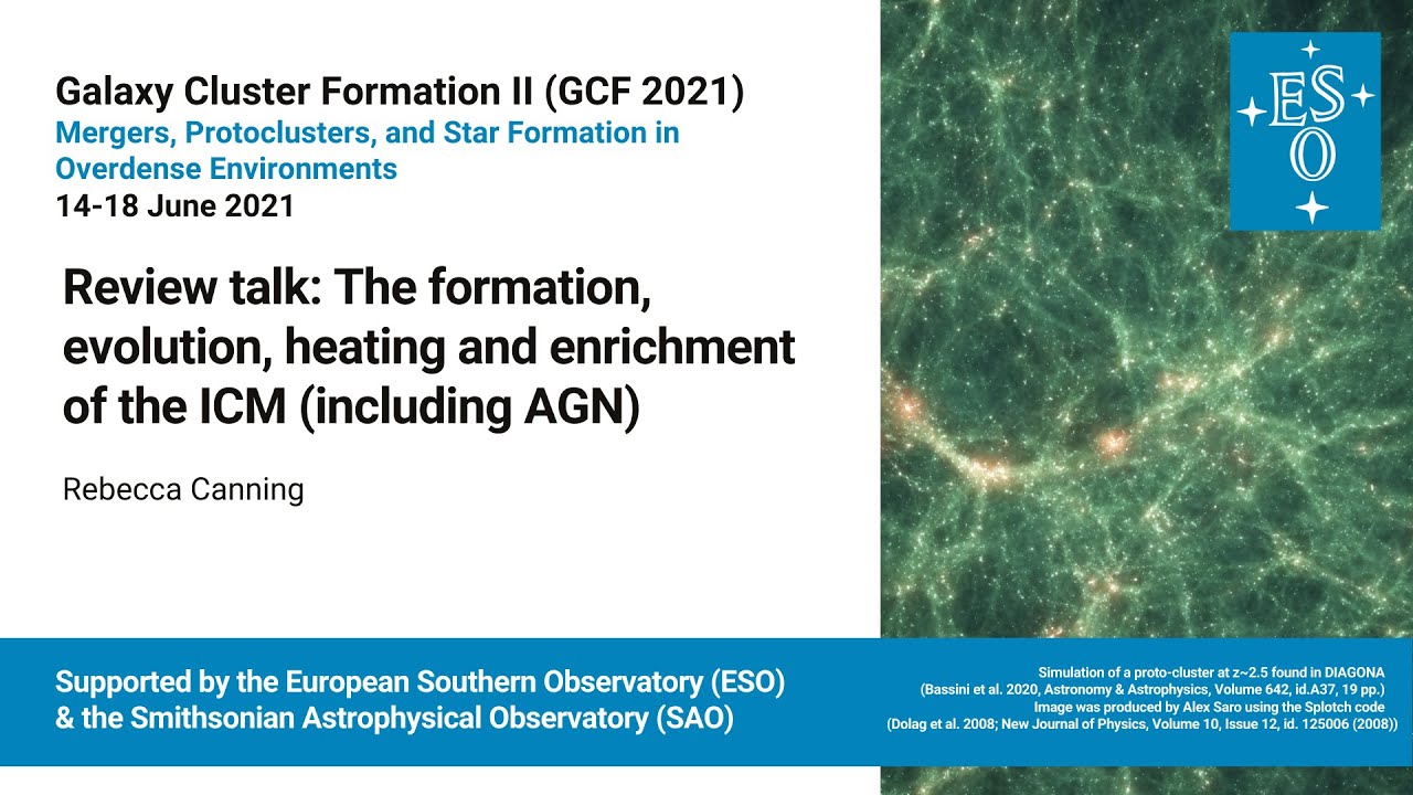 GCF2021 | Day 5 | Rebecca Canning | Review talk: ICM formation ...