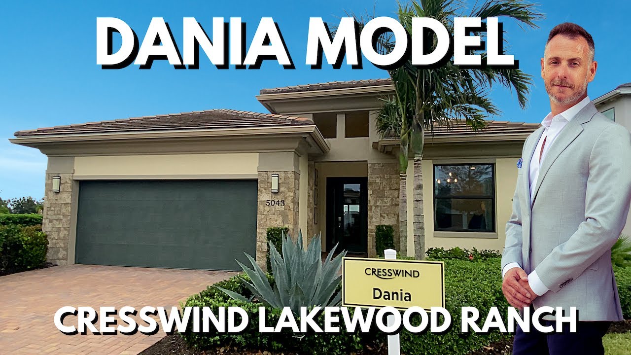 Exploring the IMPRESSIVE Cresswind Lakewood Ranch Dania Model by Kolter ...
