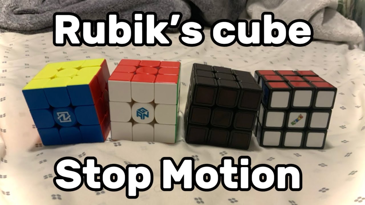 Rubik’s Cube Stop Motion - YouTube