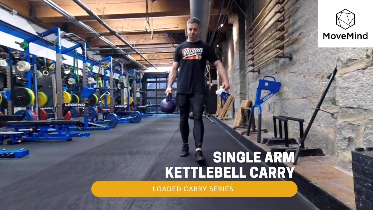 Single Arm Kettlebell Carry - YouTube