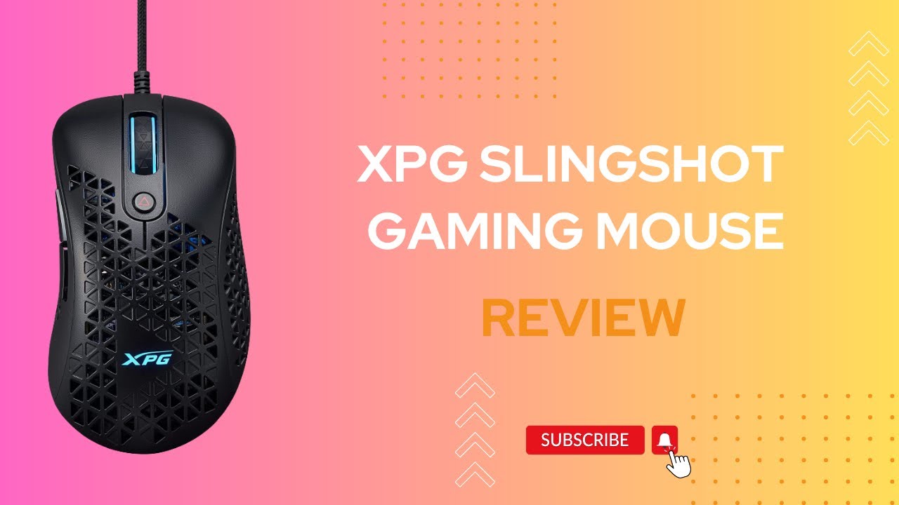 XPG Slingshot Gaming Mouse: Precision and Speed for Gamers - YouTube