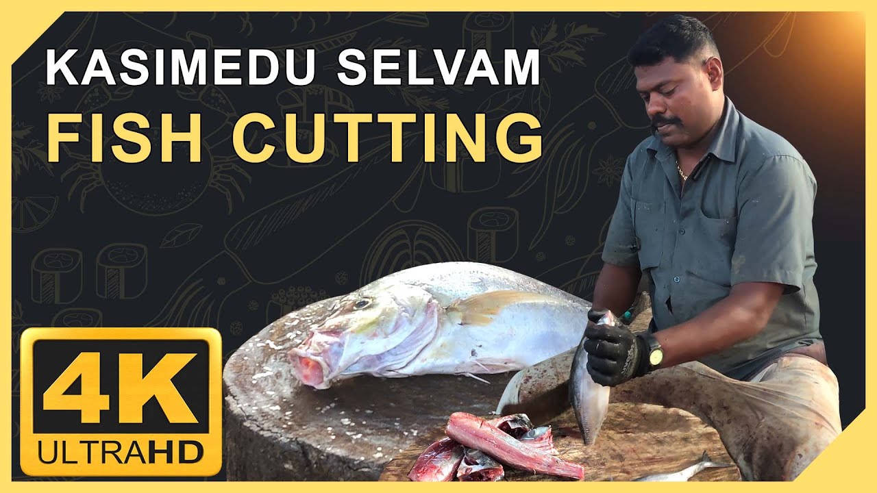 kasimedu selvam fish cutting MCF - YouTube