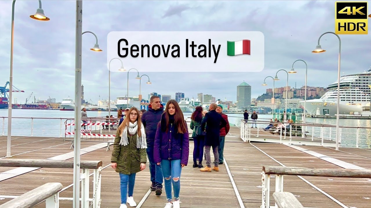 STREET WALK| GENOVA| ITALY AT CHRISTMAS| PART 2| DECEMBER 2022 - YouTube